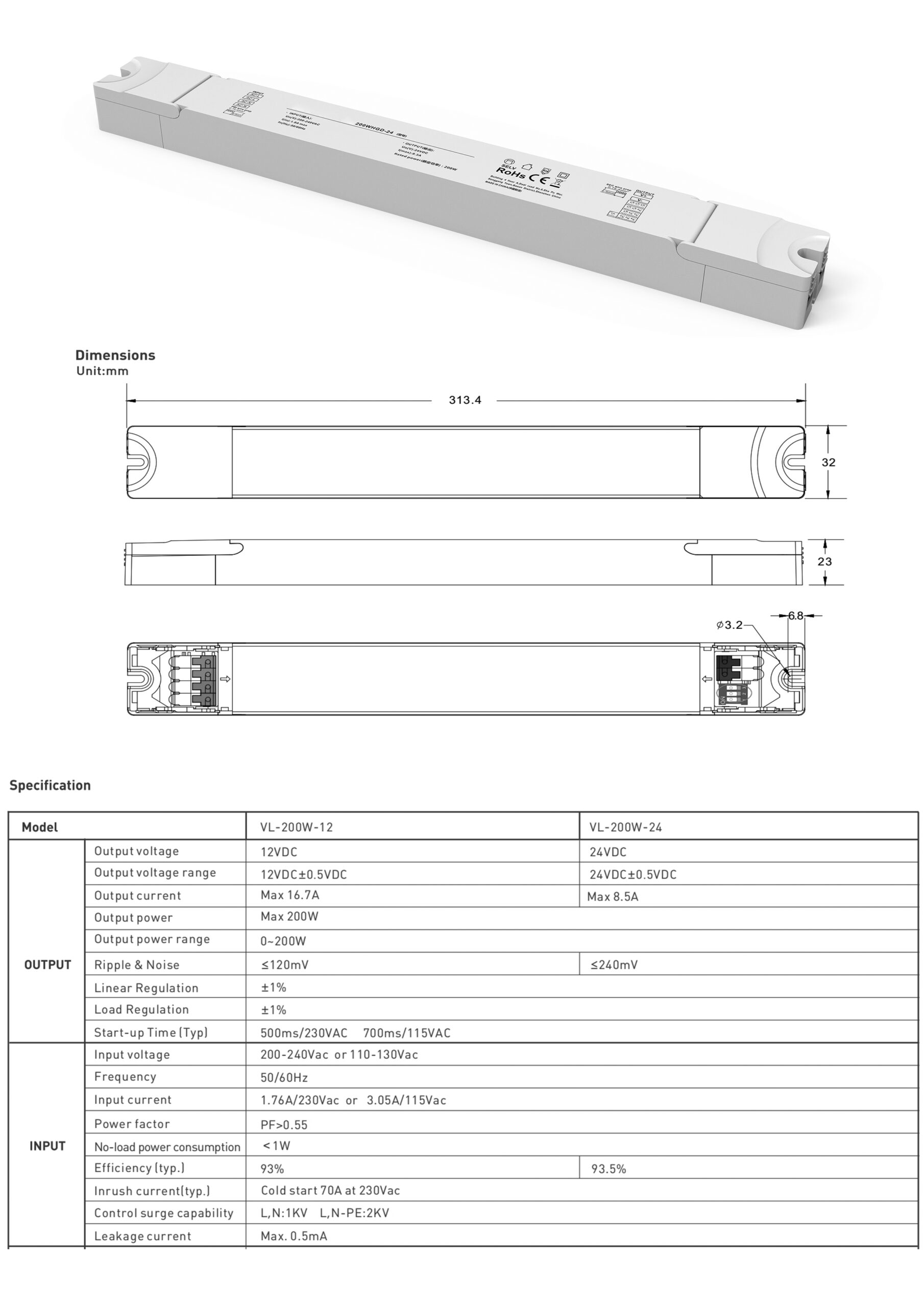 Power Supply Super Slim Version Print Your Logo - Comprehensive ...