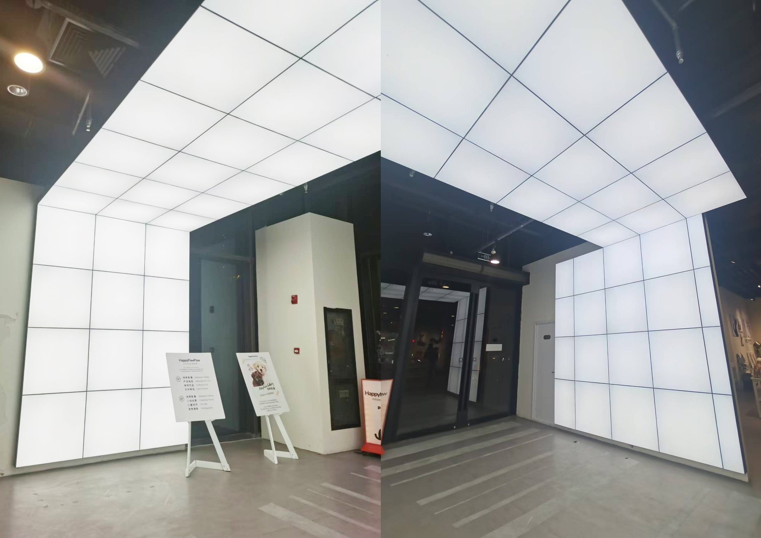 Frameless Illuminated Panel for World Better display