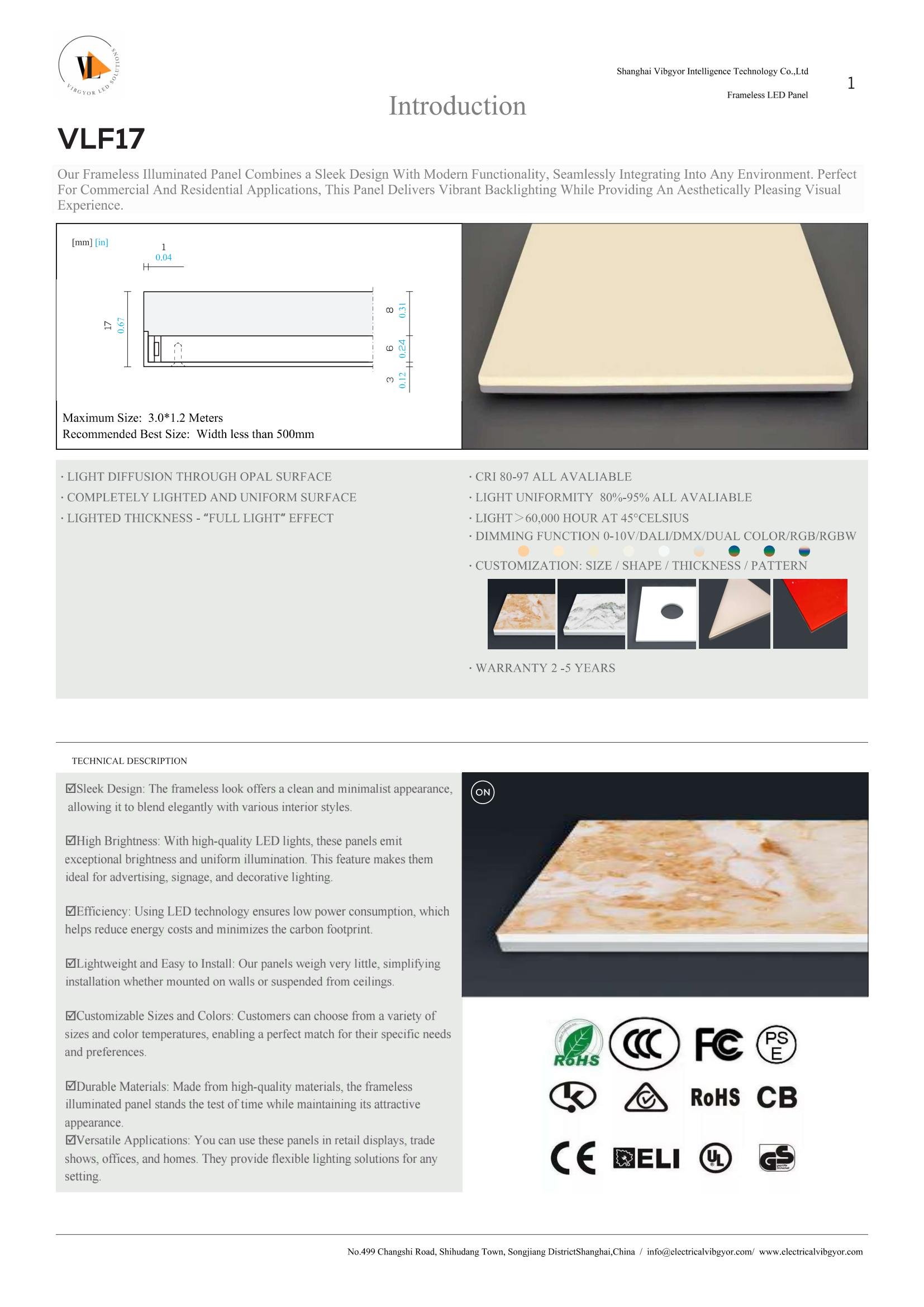 Frameless LED Panel Without Any Shadow - Comprehensive Solutions for ...