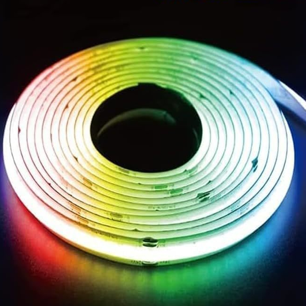 COB strip flash RGB 12mm width Dimmable LED Strip Lights ...